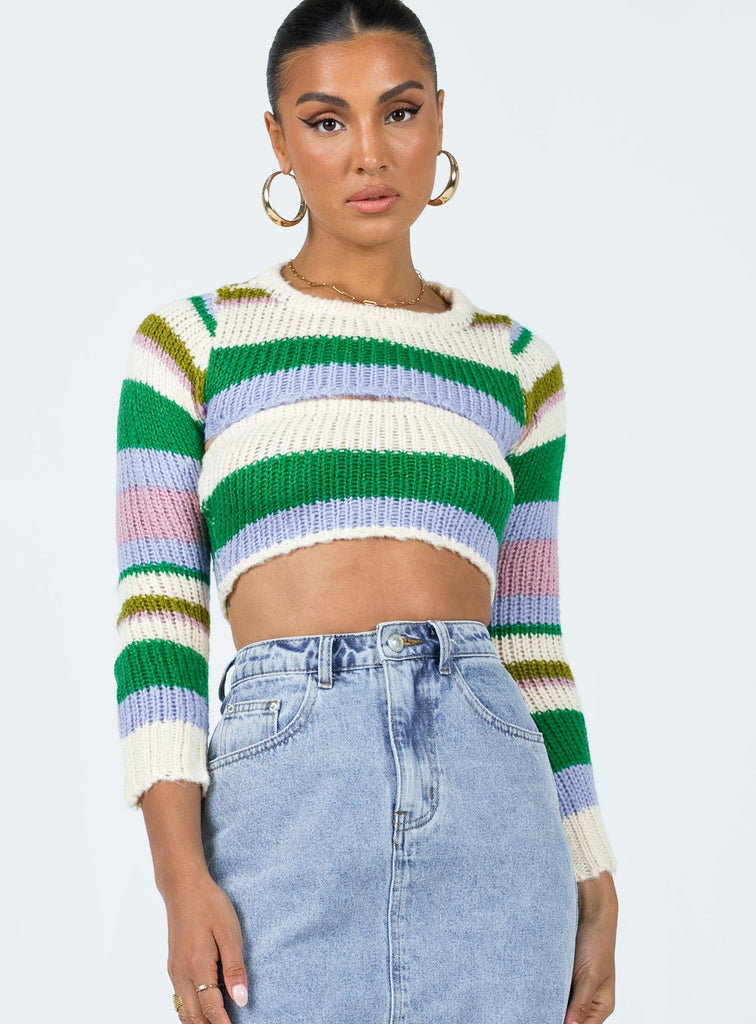 Ragetti Stripe Bolero Multi | Princess Polly