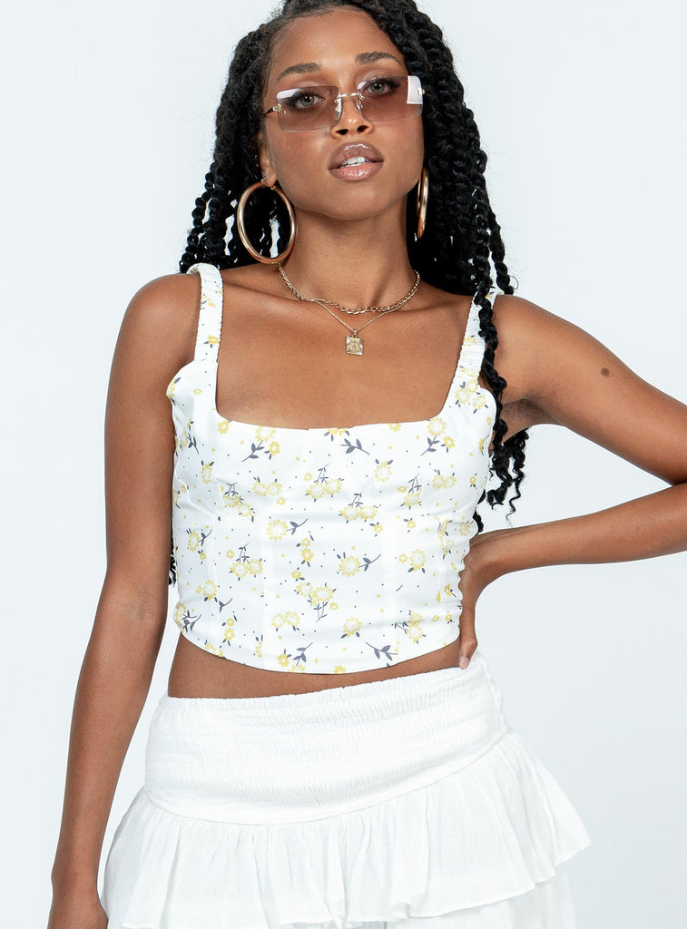 Cosette Top White | Princess Polly