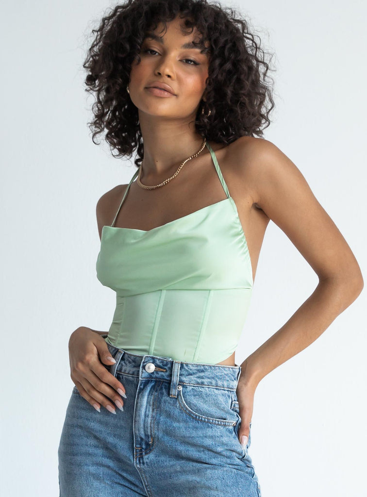 Michelle Top Green | Princess Polly