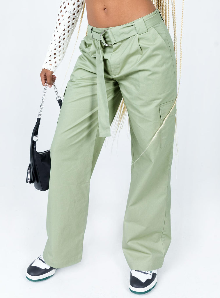 Jayde Pants Green | Princess Polly
