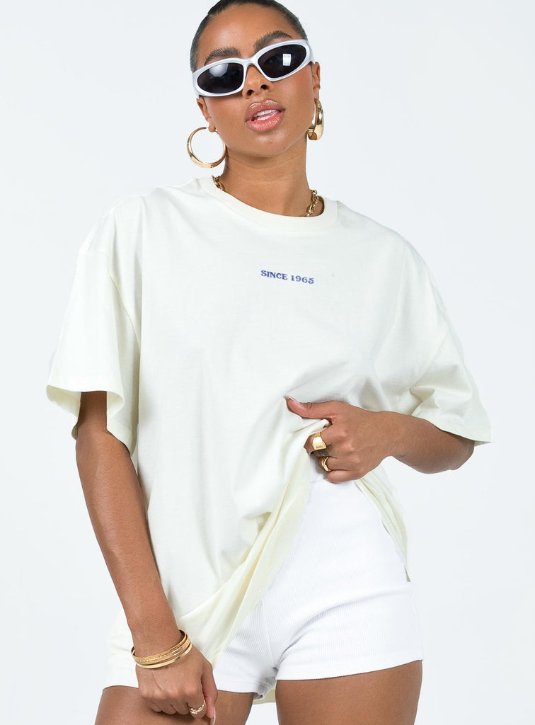 Italian Tomatoes Oversized Tee Multi | Princess Polly