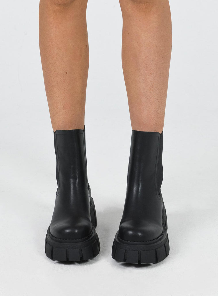 Leddick Boots Black | Princess Polly USA