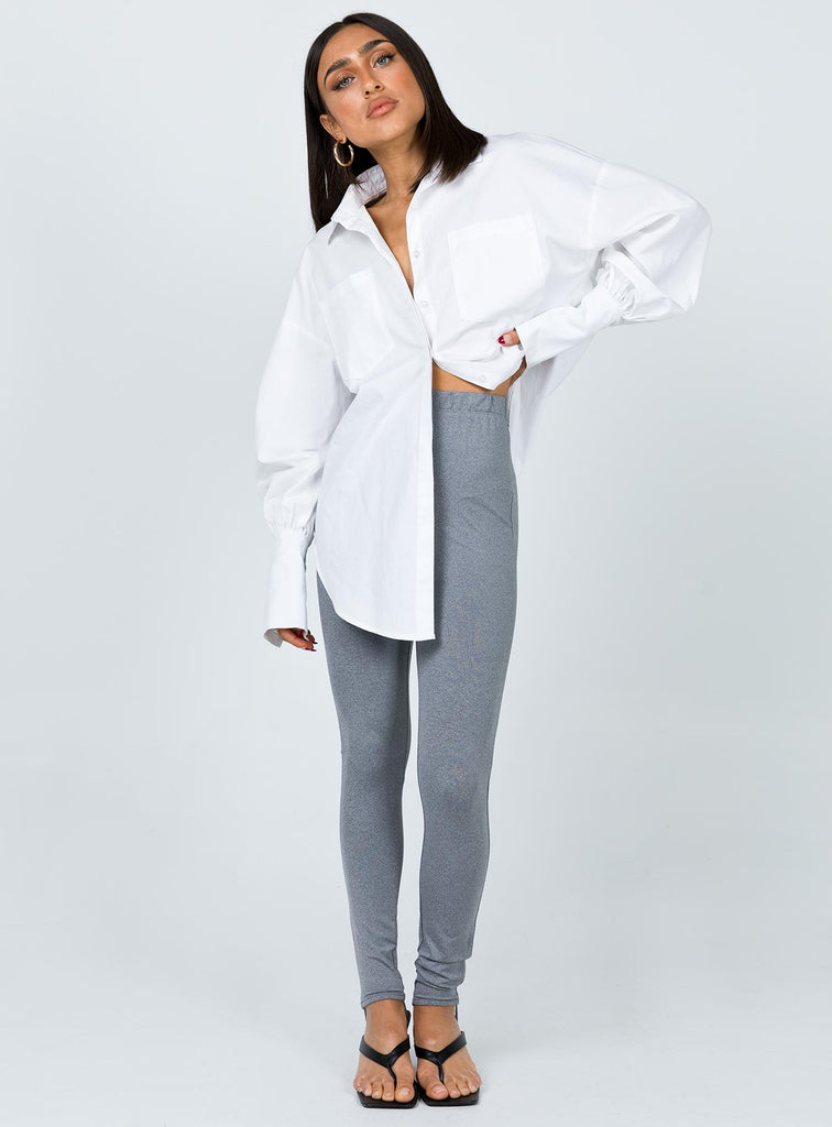 Nolen Leggings Grey | Princess Polly