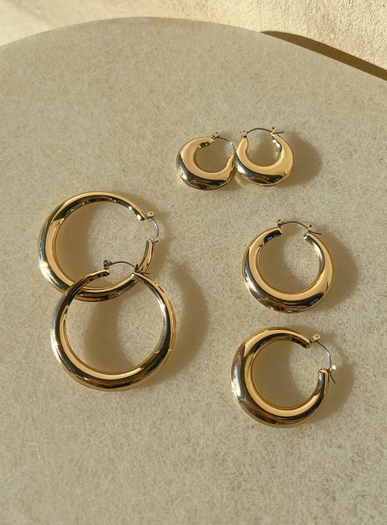 True Paradise Earring Set Gold | Princess Polly