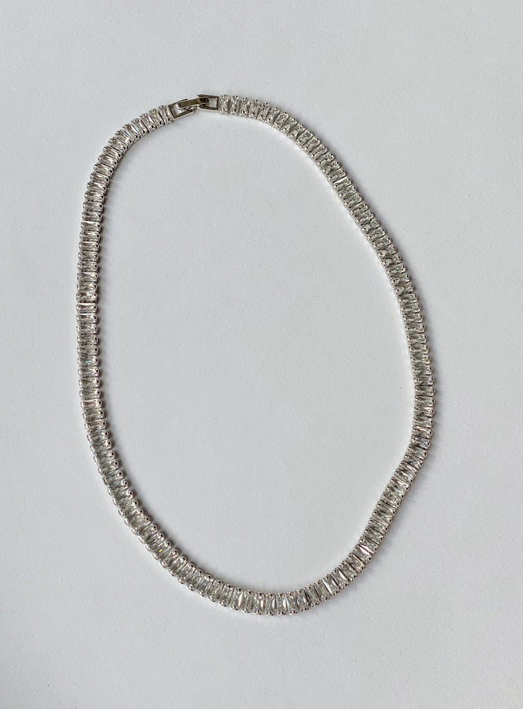 Knowles Necklace Silver | Princess Polly