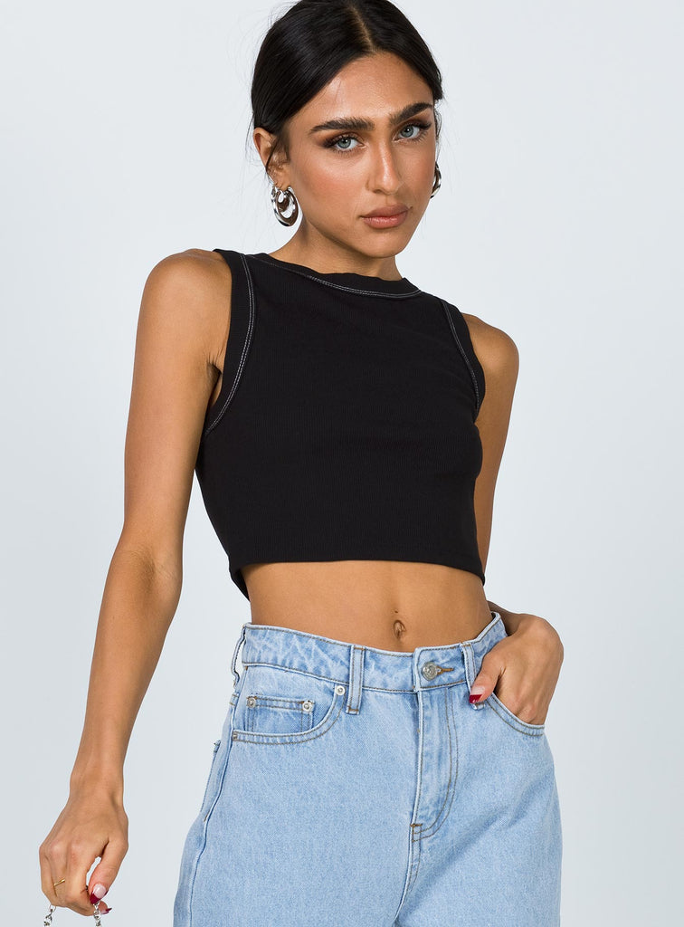 Neisha Top Black | Princess Polly USA