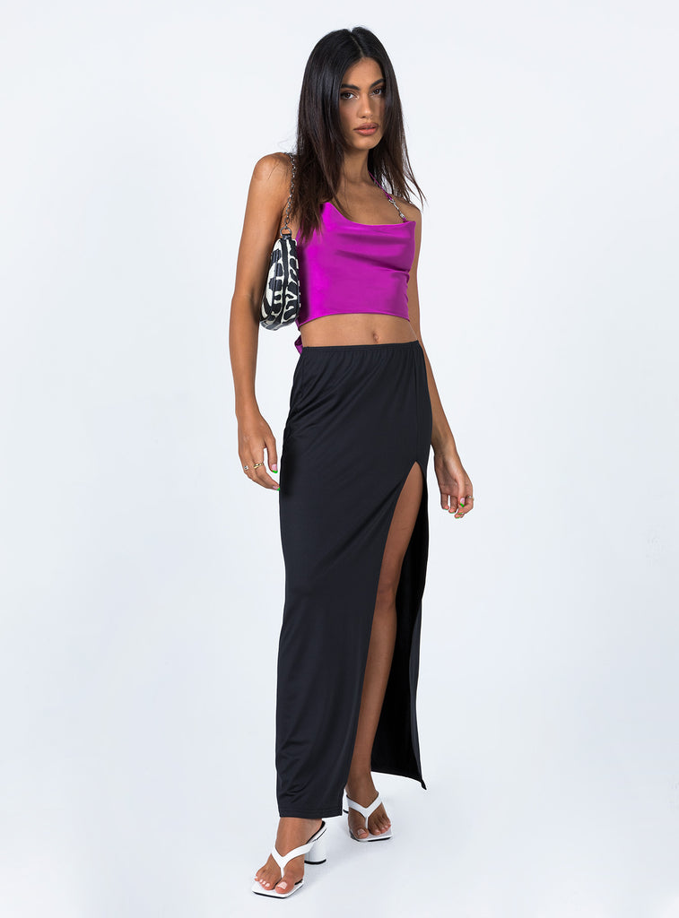 Leone Top Purple | Princess Polly