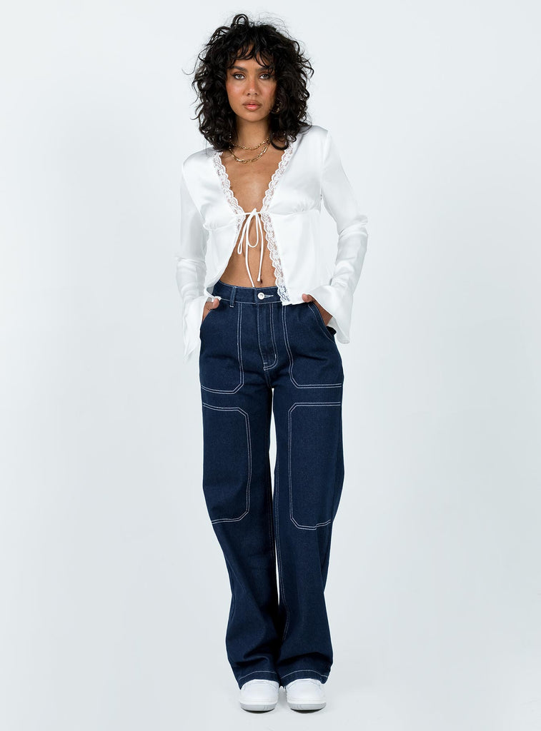 Marine Denim Jean | Princess Polly