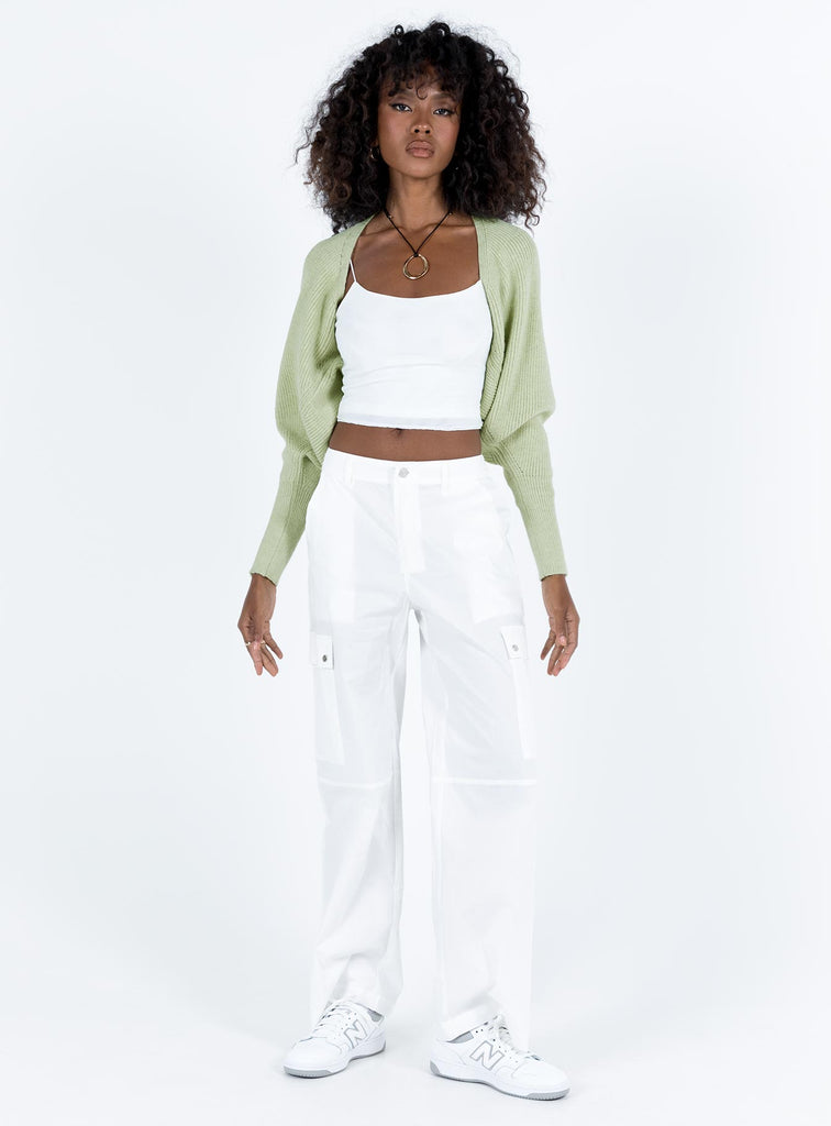 Aviana Cardigan Sage | Princess Polly