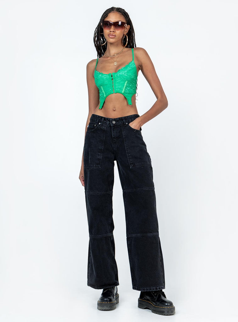 Louisa Top Green | Princess Polly