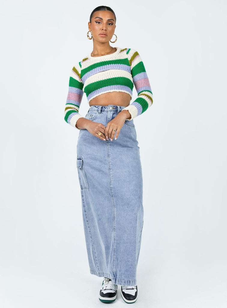 Ragetti Stripe Bolero Multi | Princess Polly