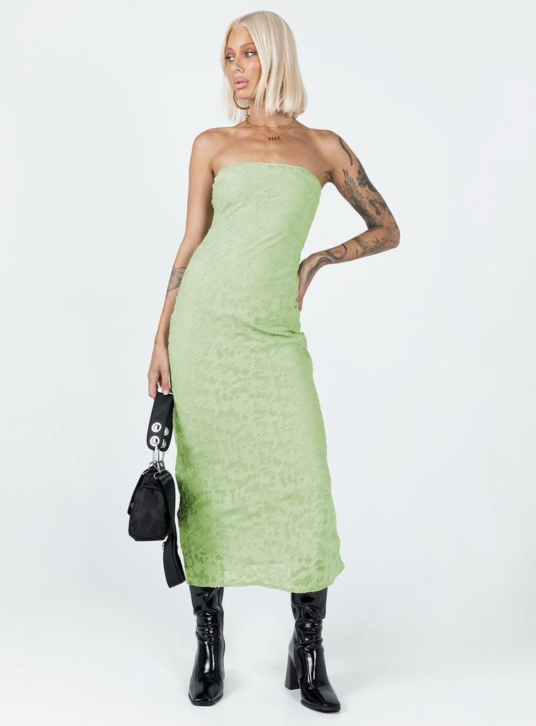 Sakina Maxi Dress Green | Princess Polly