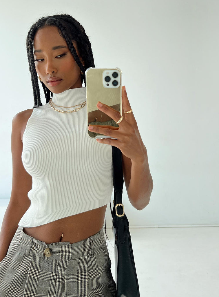 Luttrell Top White | Princess Polly