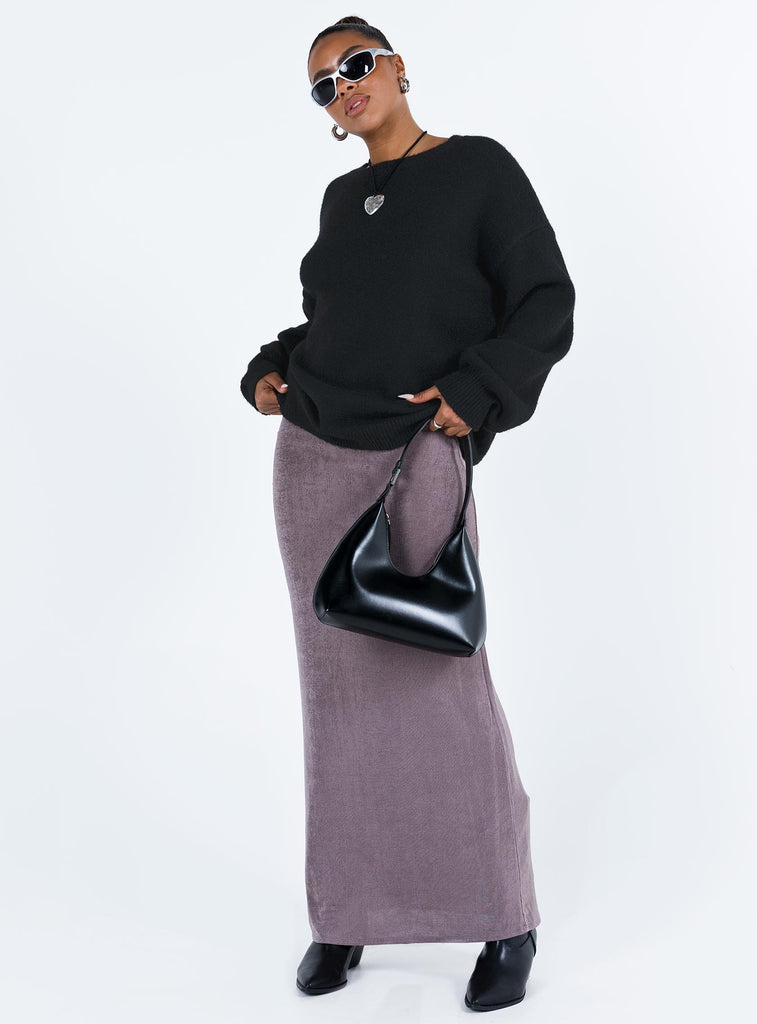 Ryanna Sweater Black | Princess Polly