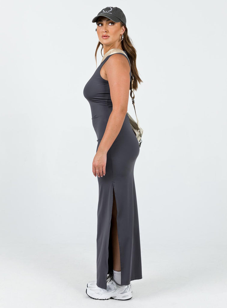 Bena Maxi Dress Slate | Princess Polly