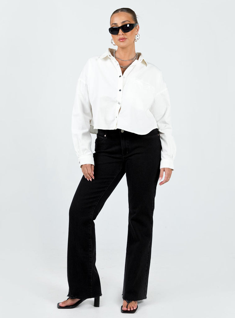 Clark Jacket White | Princess Polly USA