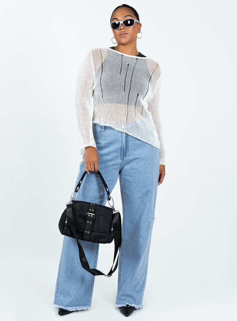 Sweeney Sweater White | Princess Polly USA