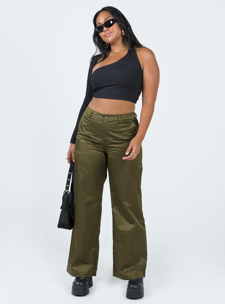 Parkham Utility Pants Khaki | Princess Polly