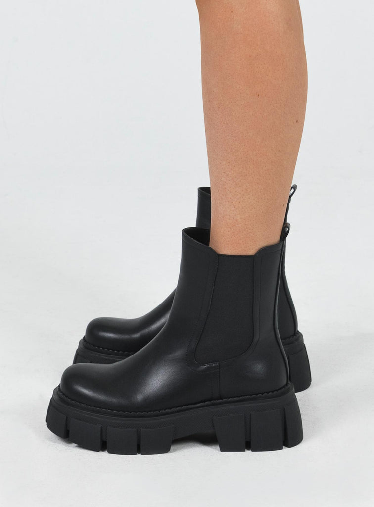 Leddick Boots Black | Princess Polly USA