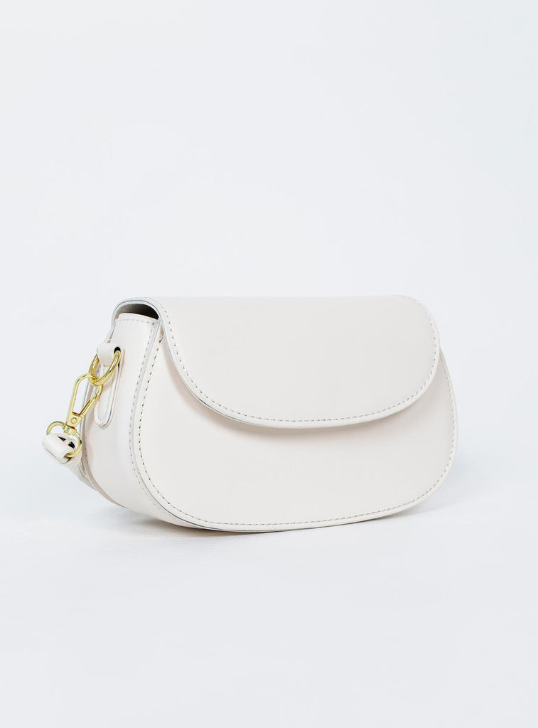 Sagher Crossbody Bag White | Princess Polly