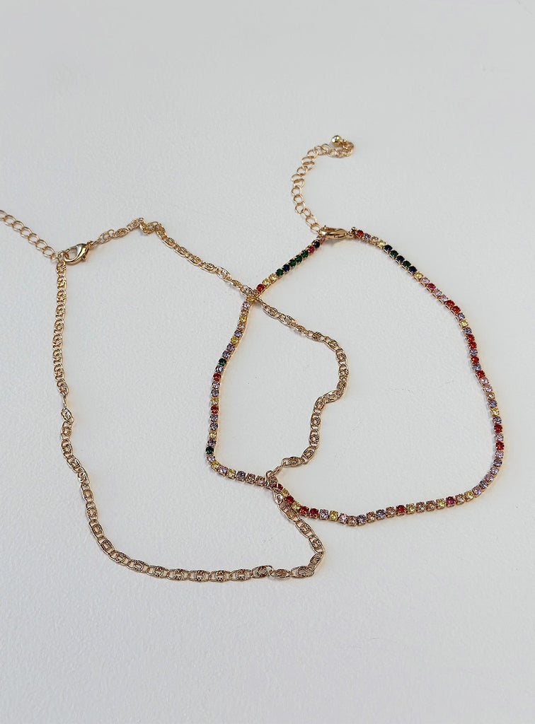 Tilse Necklace Set Multi | Princess Polly