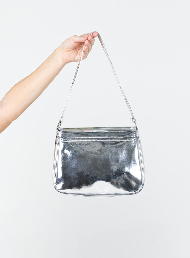 Neptune Bag Chrome | Princess Polly