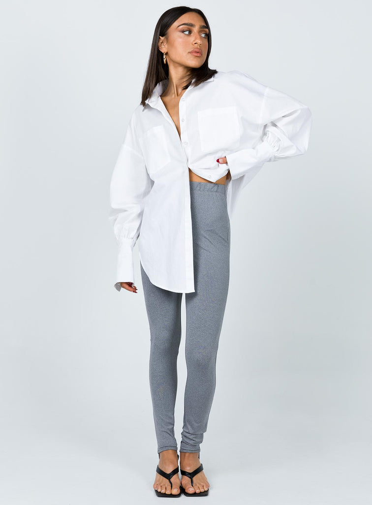 Nolen Leggings Grey | Princess Polly