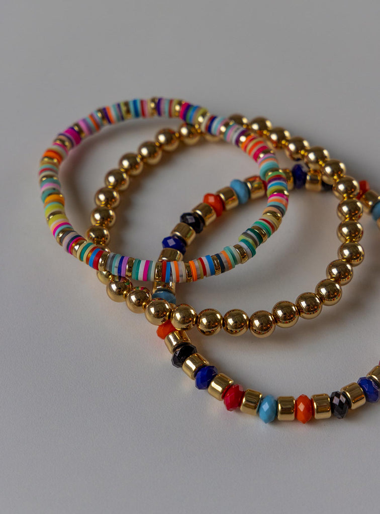 Hideaway Bracelet Pack Multi | Princess Polly