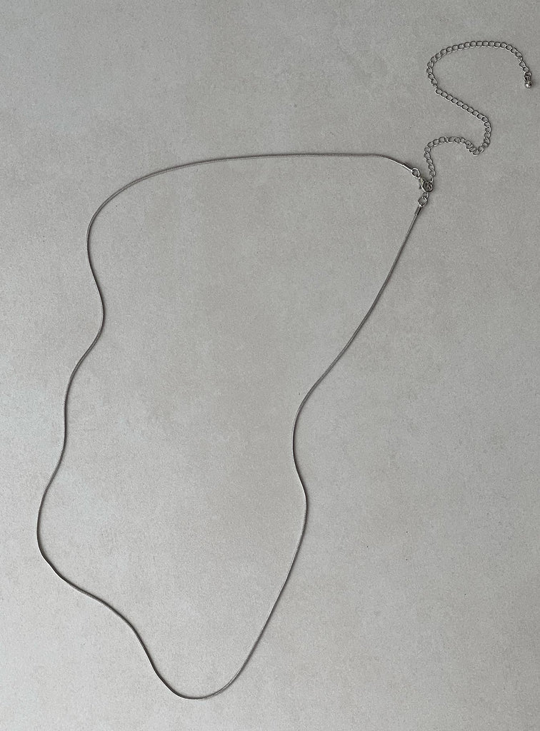 Cady Chain Belt Silver | Princess Polly