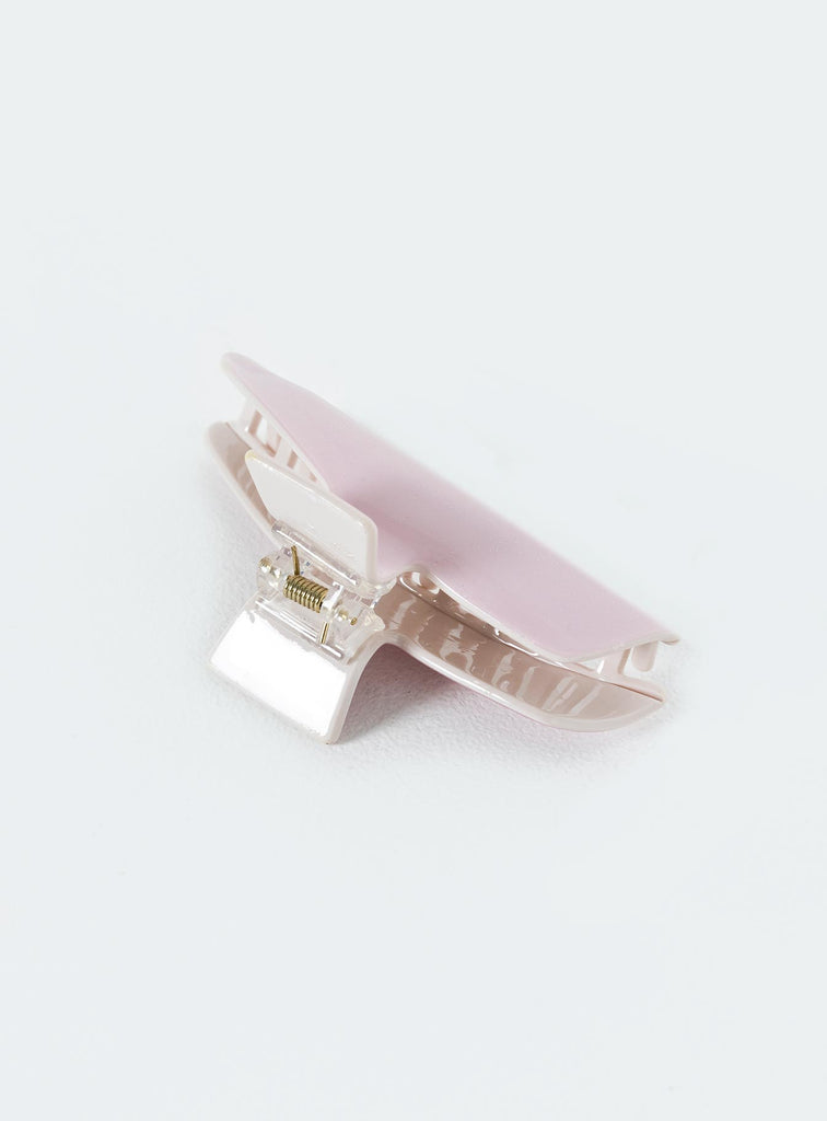 Linden Hair Clip Pink | Princess Polly