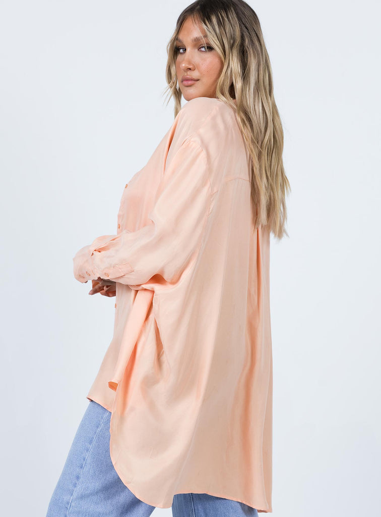 Not Your Average Shirt Orange | Princess Polly