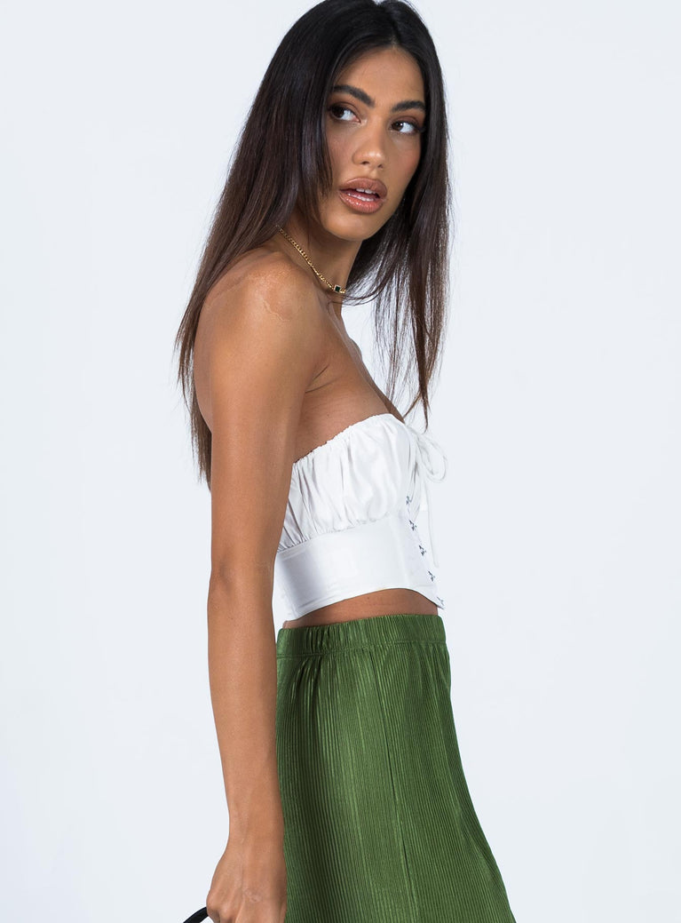 Ryland Top White | Princess Polly USA