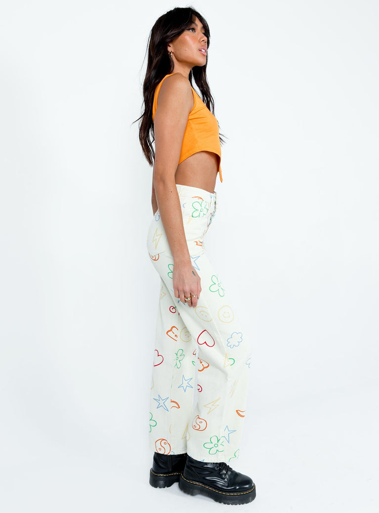 Emerson Pants Ecru | Princess Polly USA