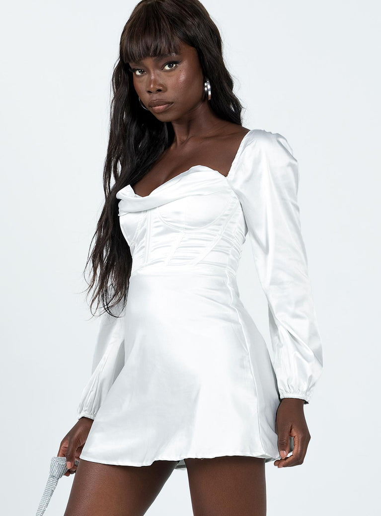 Spotlight Long Sleeve Mini Dress | Princess Polly USA