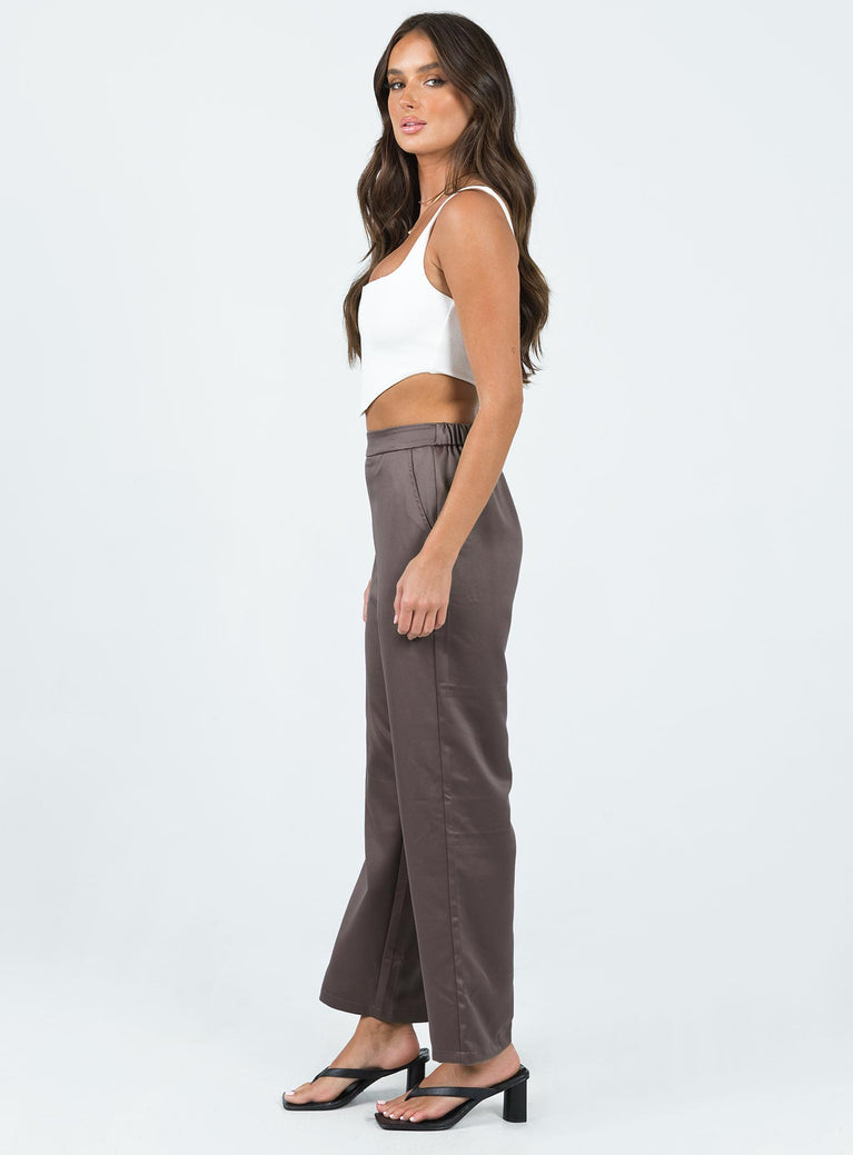 Rainford Pants Mocha | Princess Polly USA