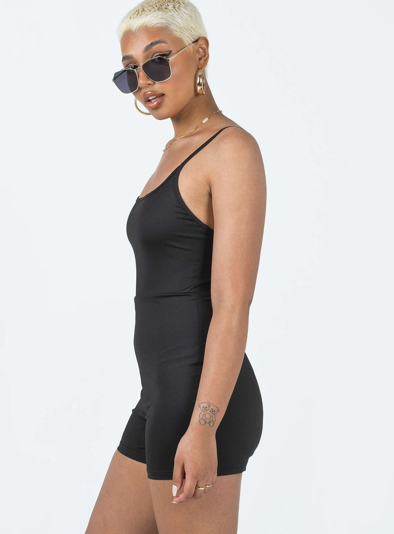 Melanie Romper Black | Princess Polly USA
