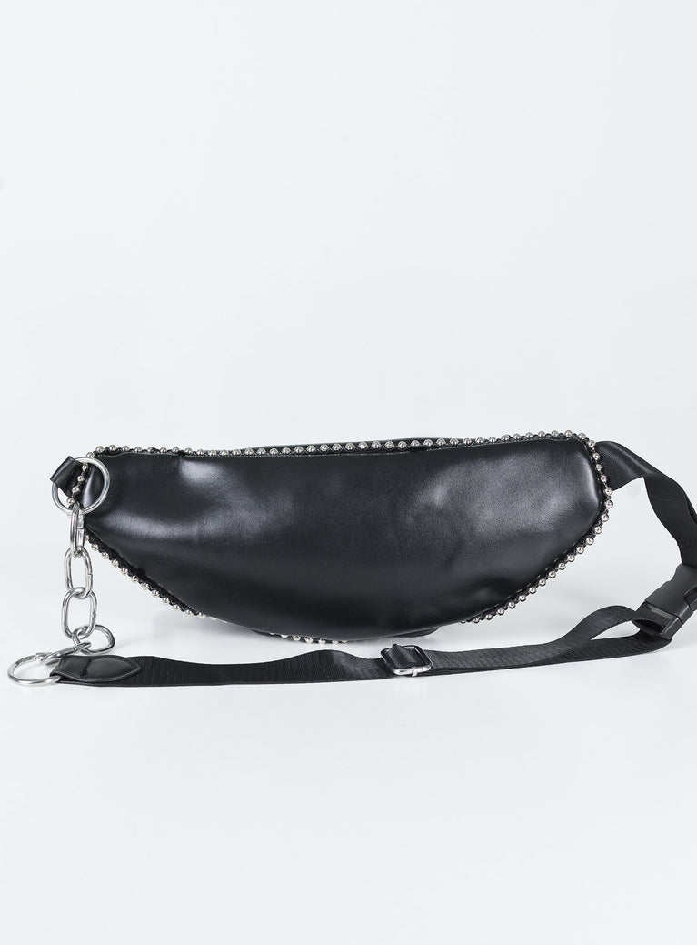 Hawker Crossbody Belt Bag Black | Princess Polly USA