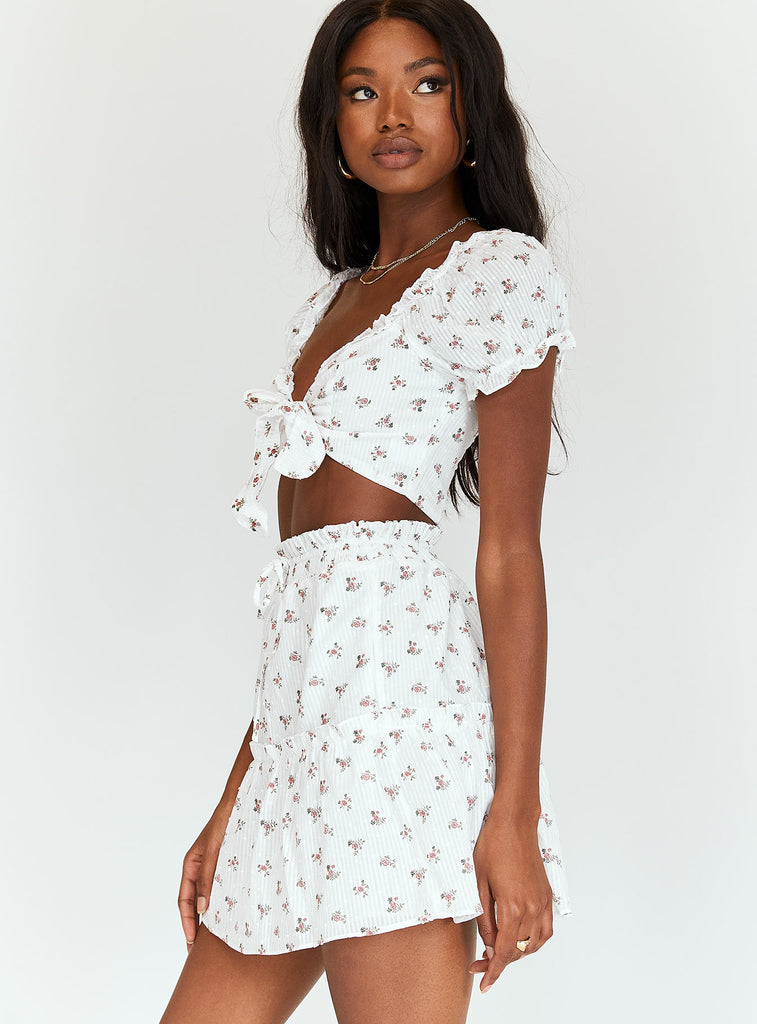 Carrie Set White | Princess Polly