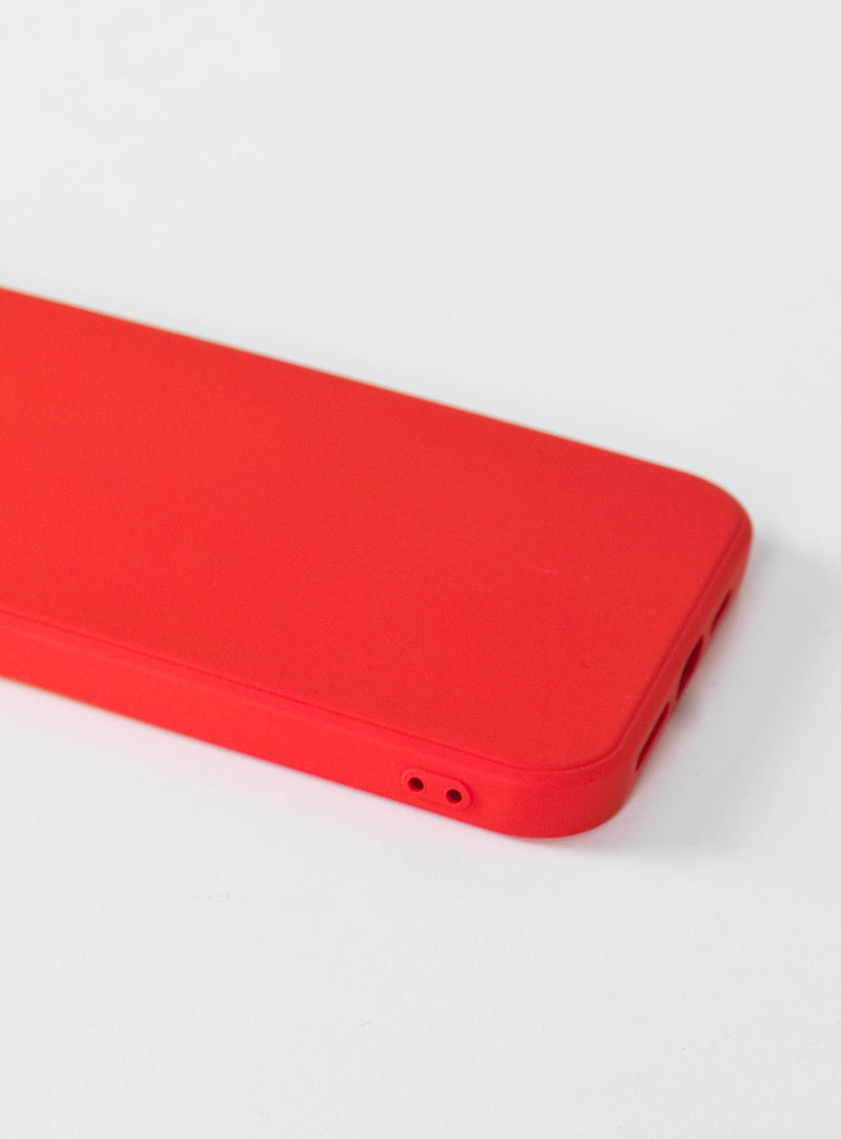 The Classic iPhone Case Red | Princess Polly