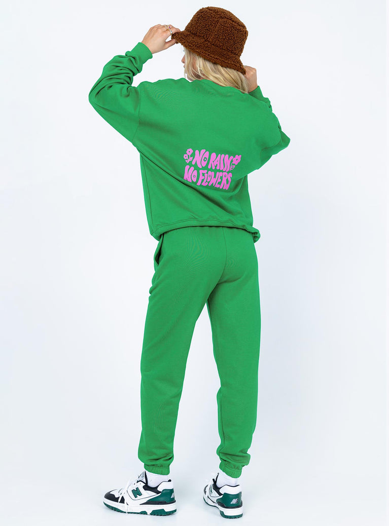 Fliss Pants Green | Princess Polly USA