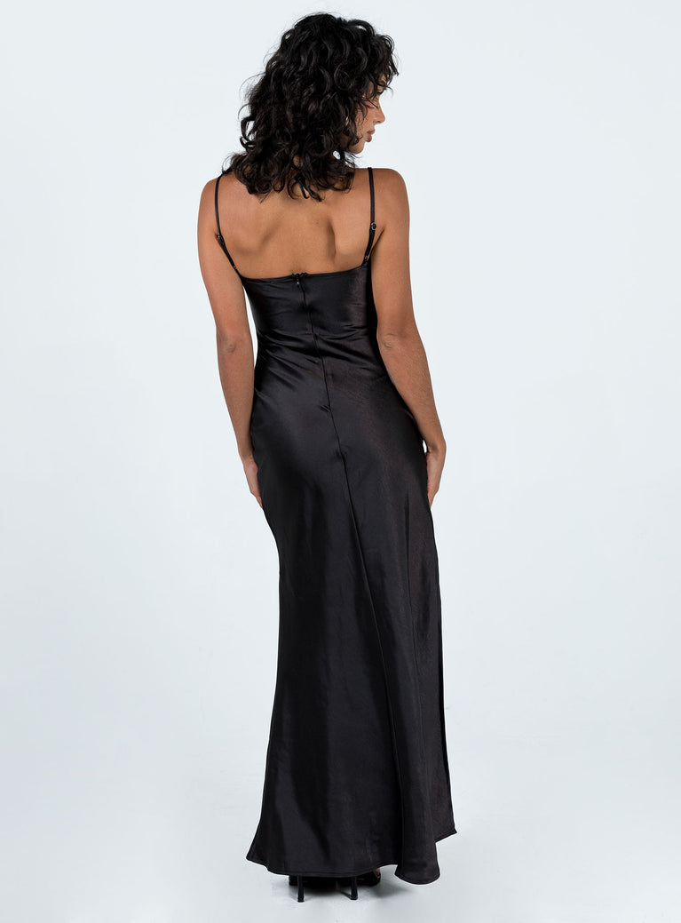 Grimmond Maxi Dress Black | Princess Polly USA