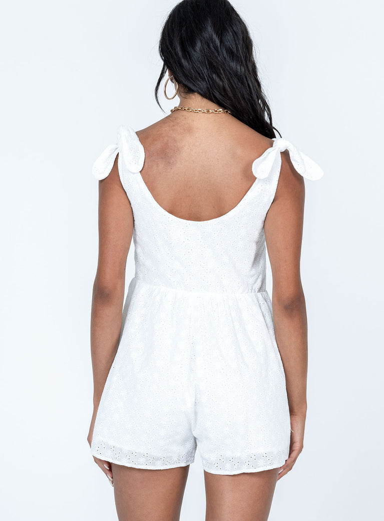 Orion Romper White | Princess Polly USA