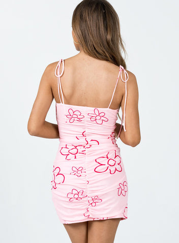 Rubi Mini Dress Pink | Princess Polly USA