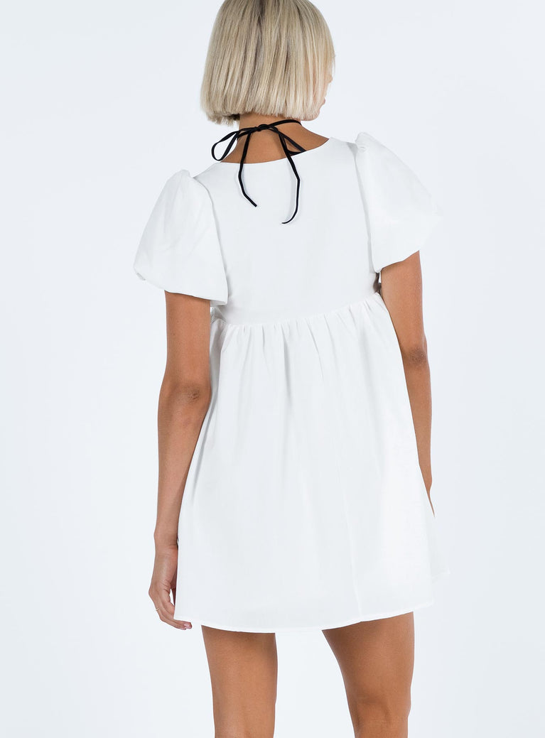 Daxton Mini Dress White | Princess Polly USA