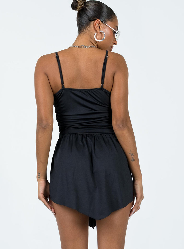 Welsh Mini Dress Black | Princess Polly USA