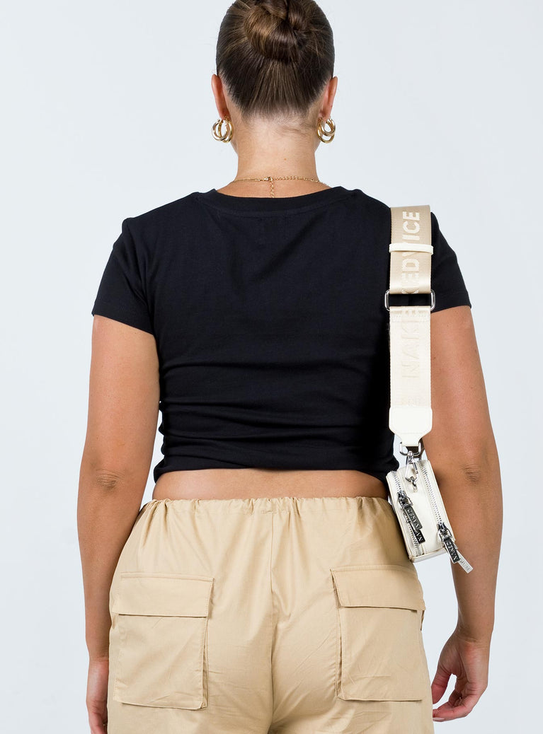 Le Fleurs Top Black | Princess Polly USA