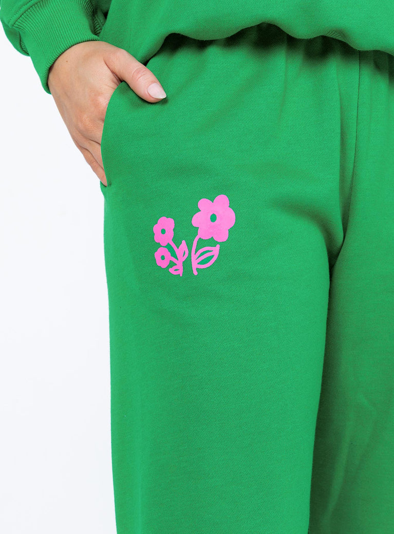Fliss Pants Green | Princess Polly USA