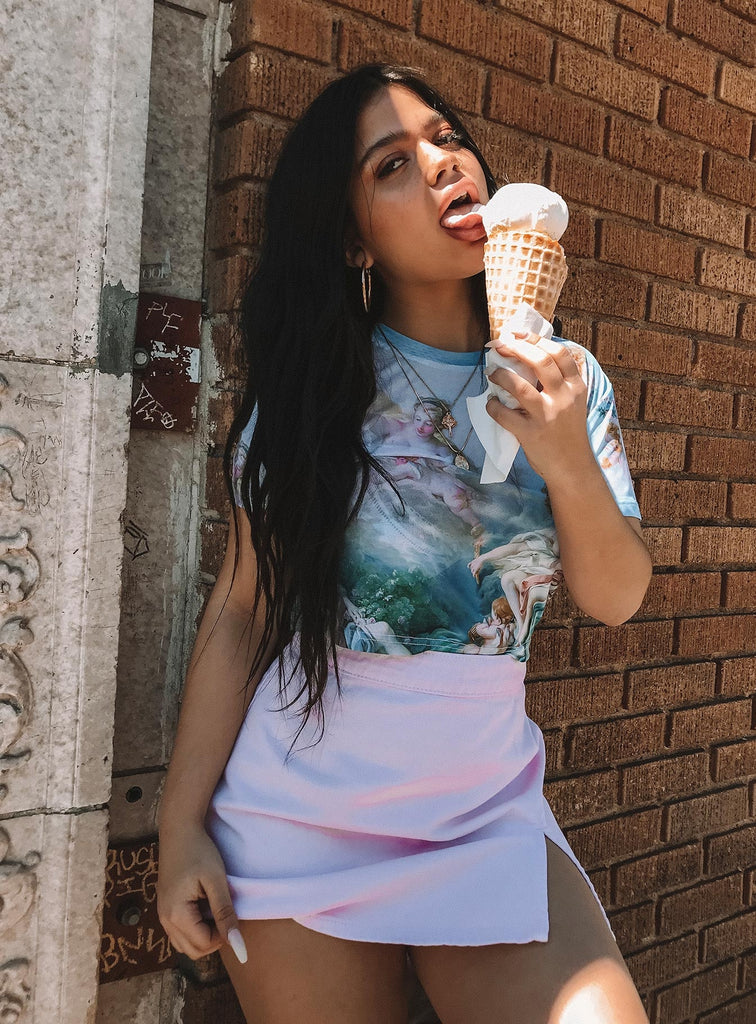 The Lola Mini Skirt Pink | Princess Polly