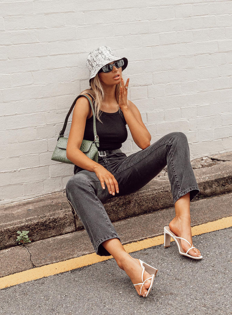 Billini Silas Heels White | Princess Polly USA