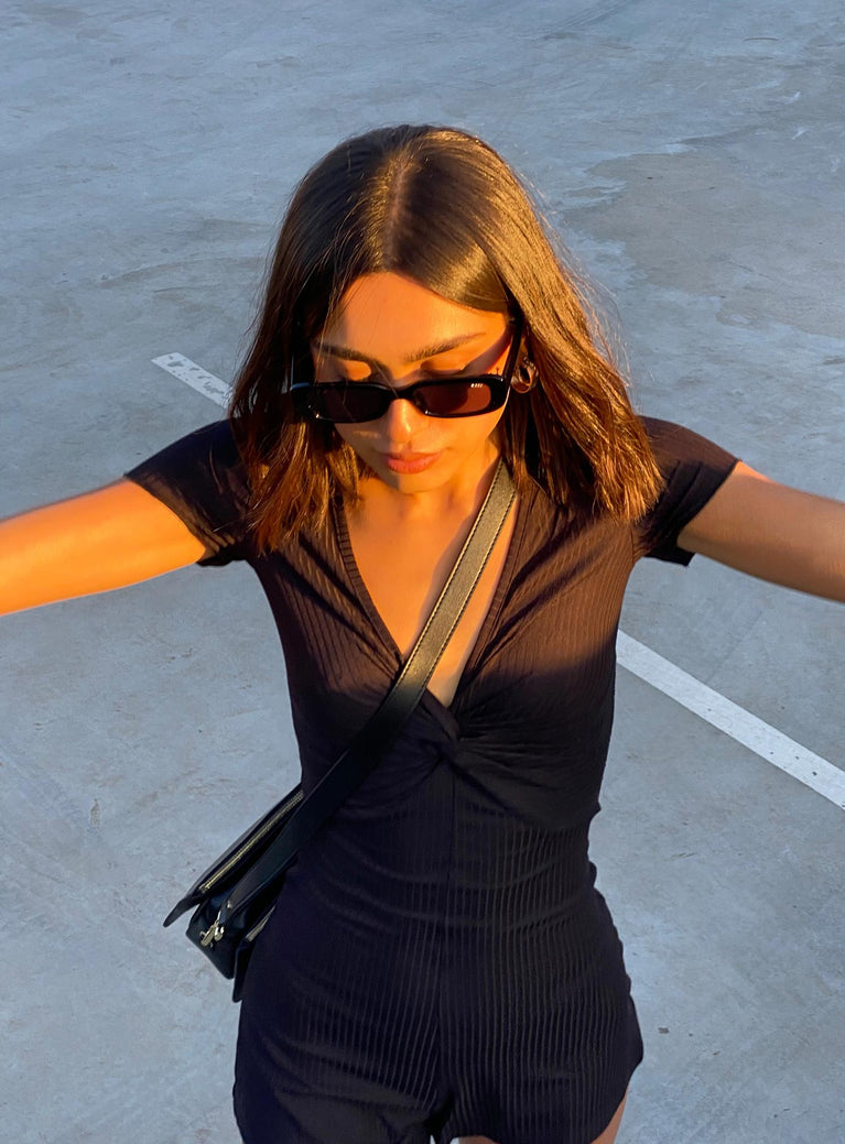 Kealan Romper Black | Princess Polly USA